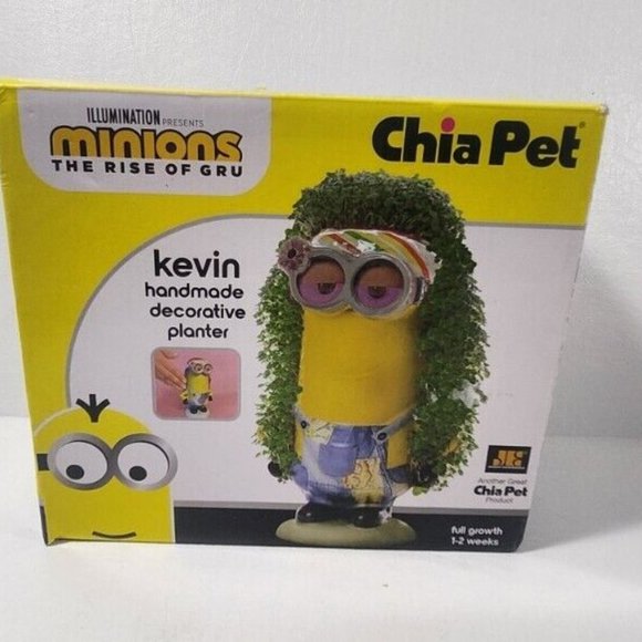 Chia | Other | Chia Pet Planter Minions The Rise Of Gru Kevin See ...